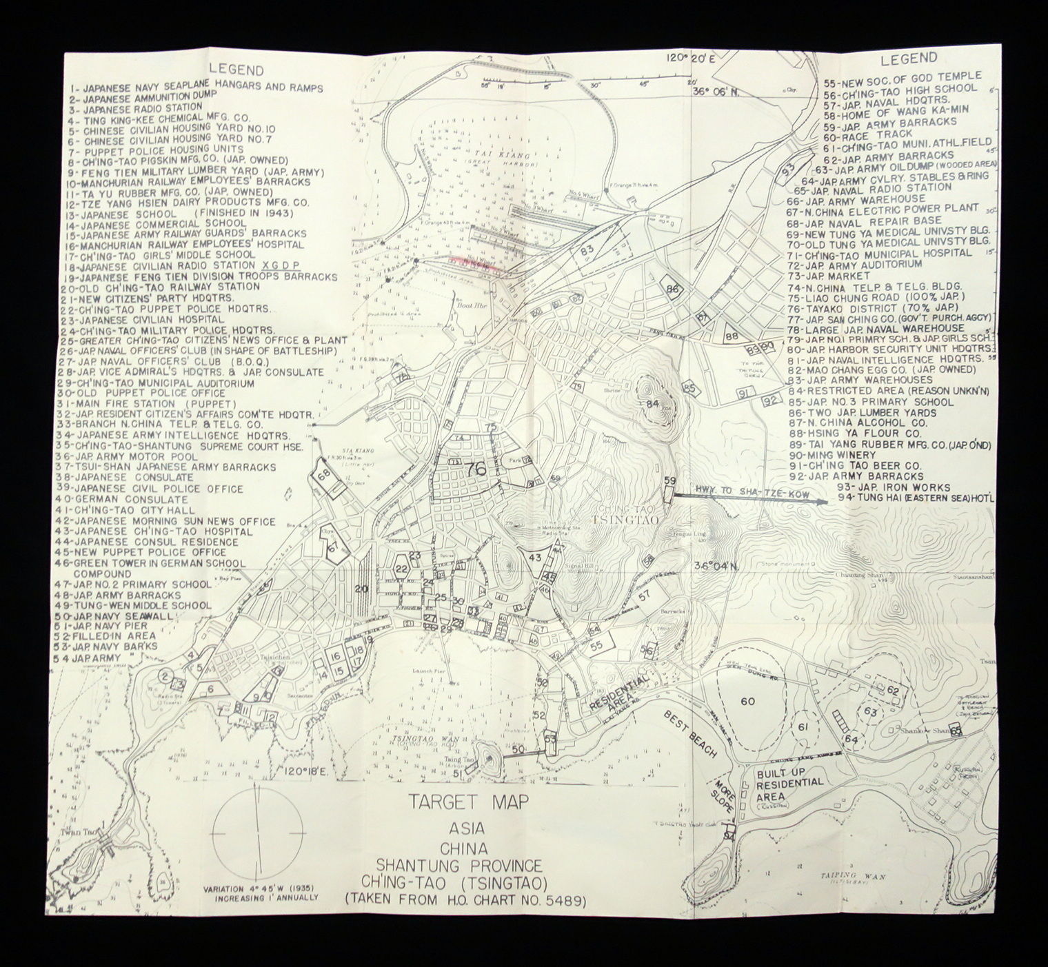 Qingdao Map