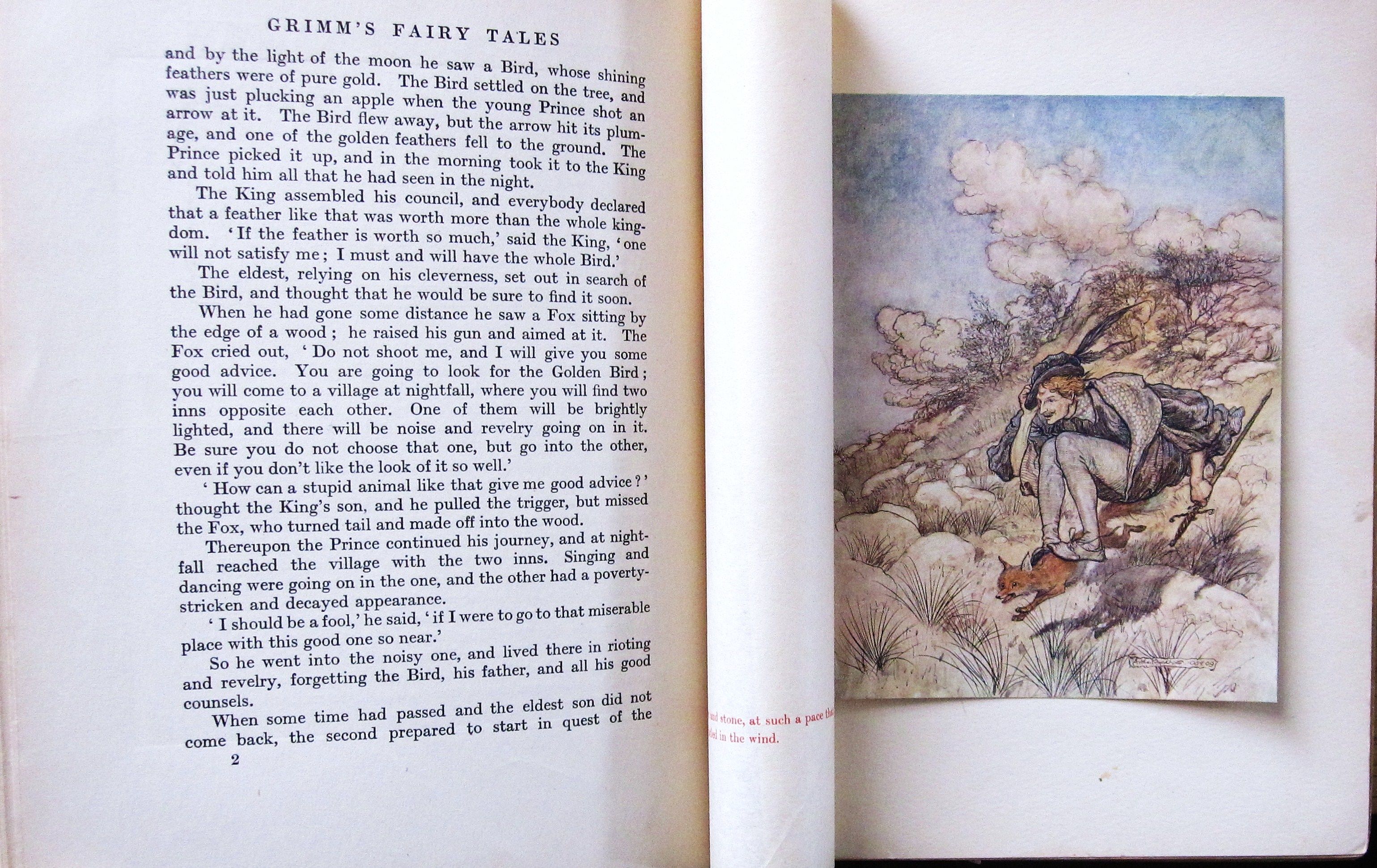 The Fairy Tales of the Brothers Grimm Illustrated by Arthur Rackham ...
