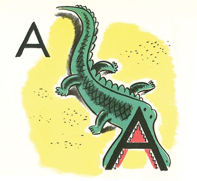 BIBLIO | CURIOUS GEORGE LEARNS THE ALPHABET by REY, H.A