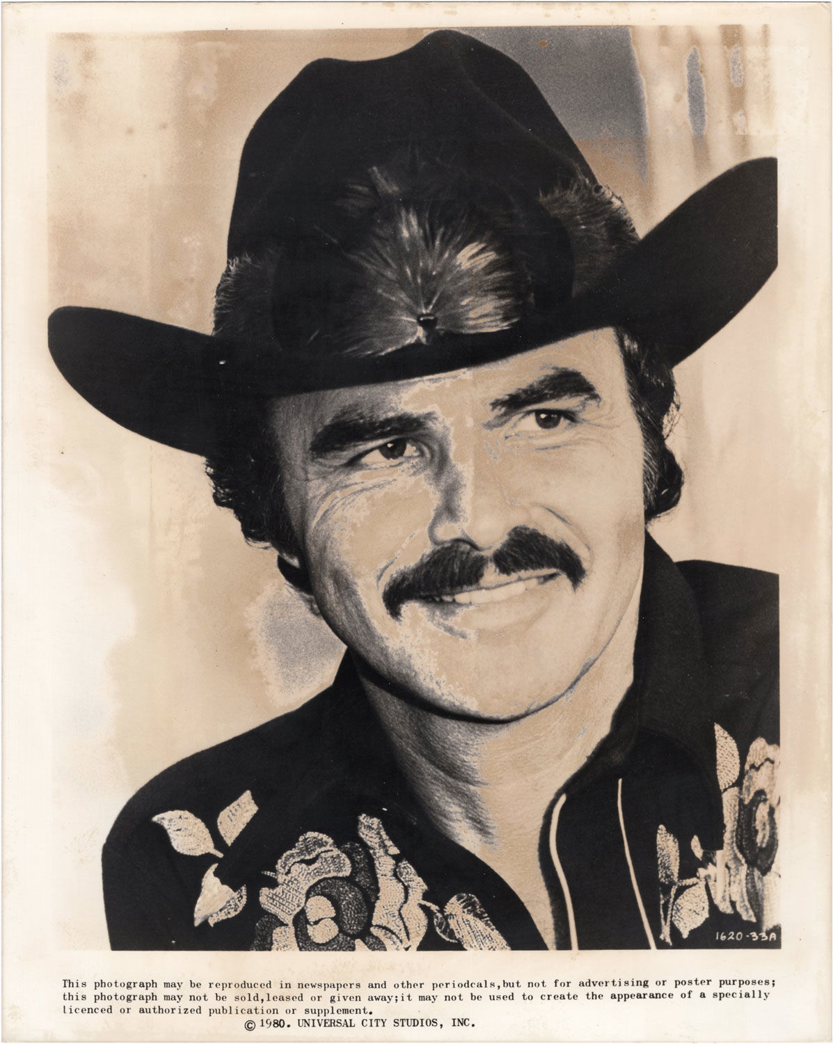 Smokey and the Bandit II (Original photograph of Burt Reynolds from the ...