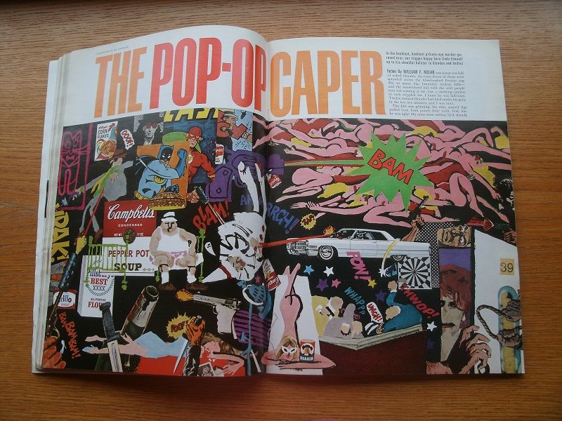 BIBLIO | The Pop-Op Caper ( Playboy October 1967 ) by Nolan, William F ...