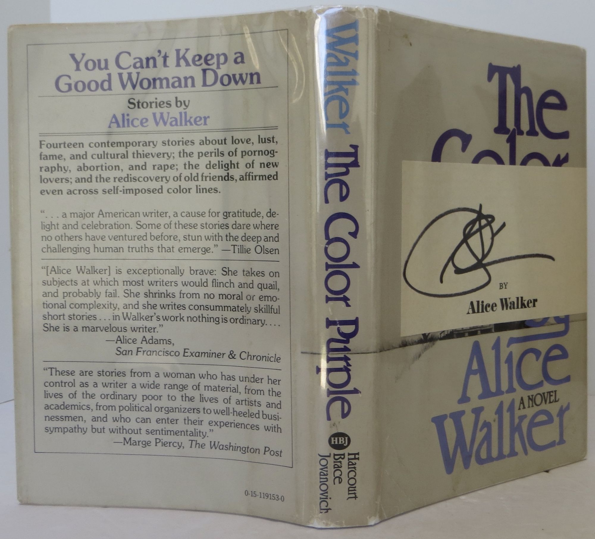 The Color Purple by Walker, Alice | Hardcover | 1982 | Harcourt, Brace ...