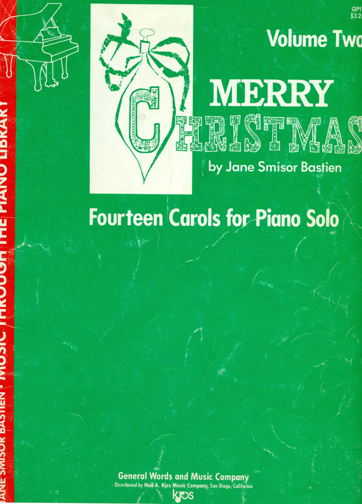 Biblio Merry Christmas Volume Two Fourteen Carols For Piano Solo