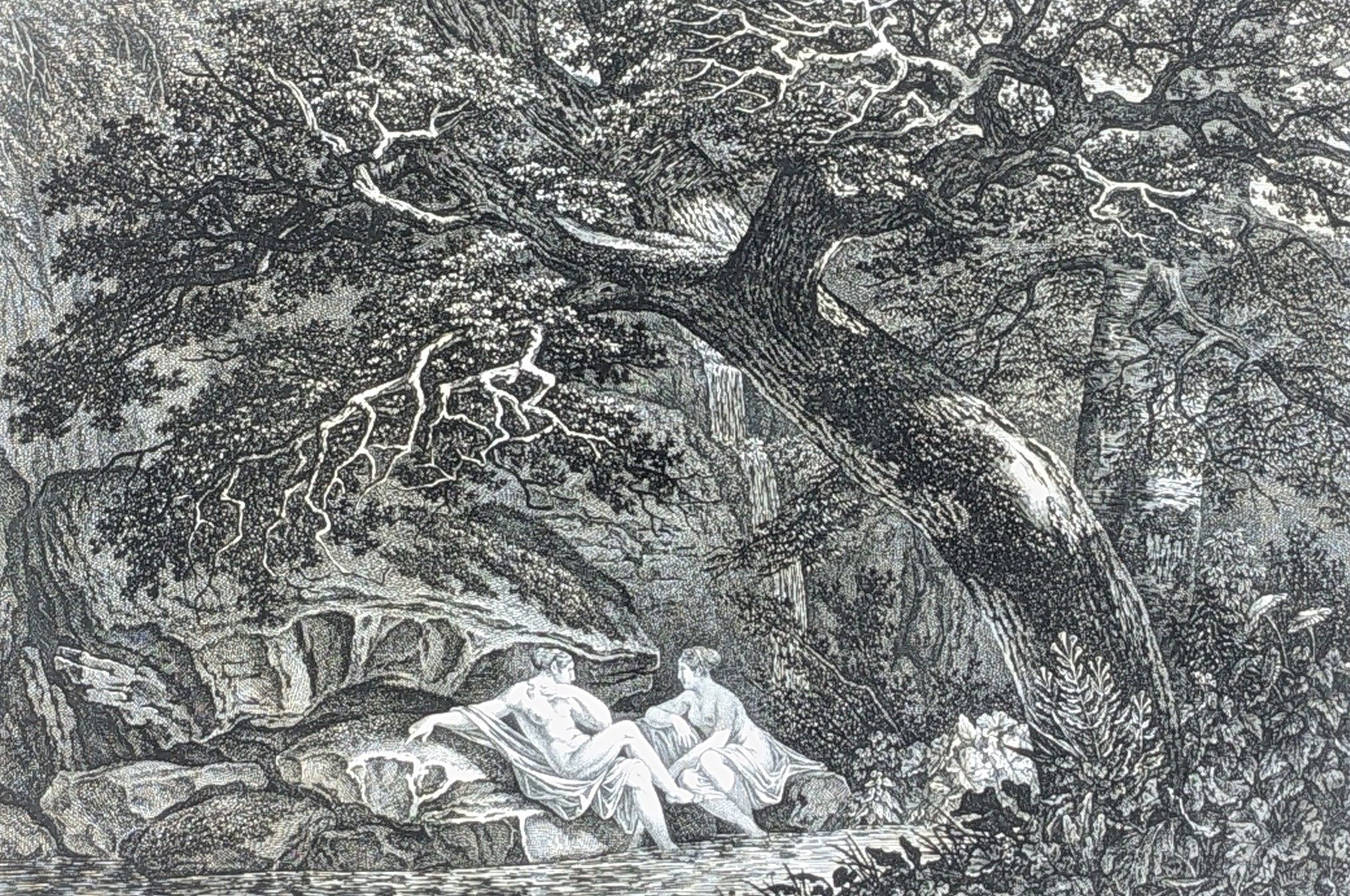 Collection des tableaux en gouache et des dessins de Salomon Gessner ...