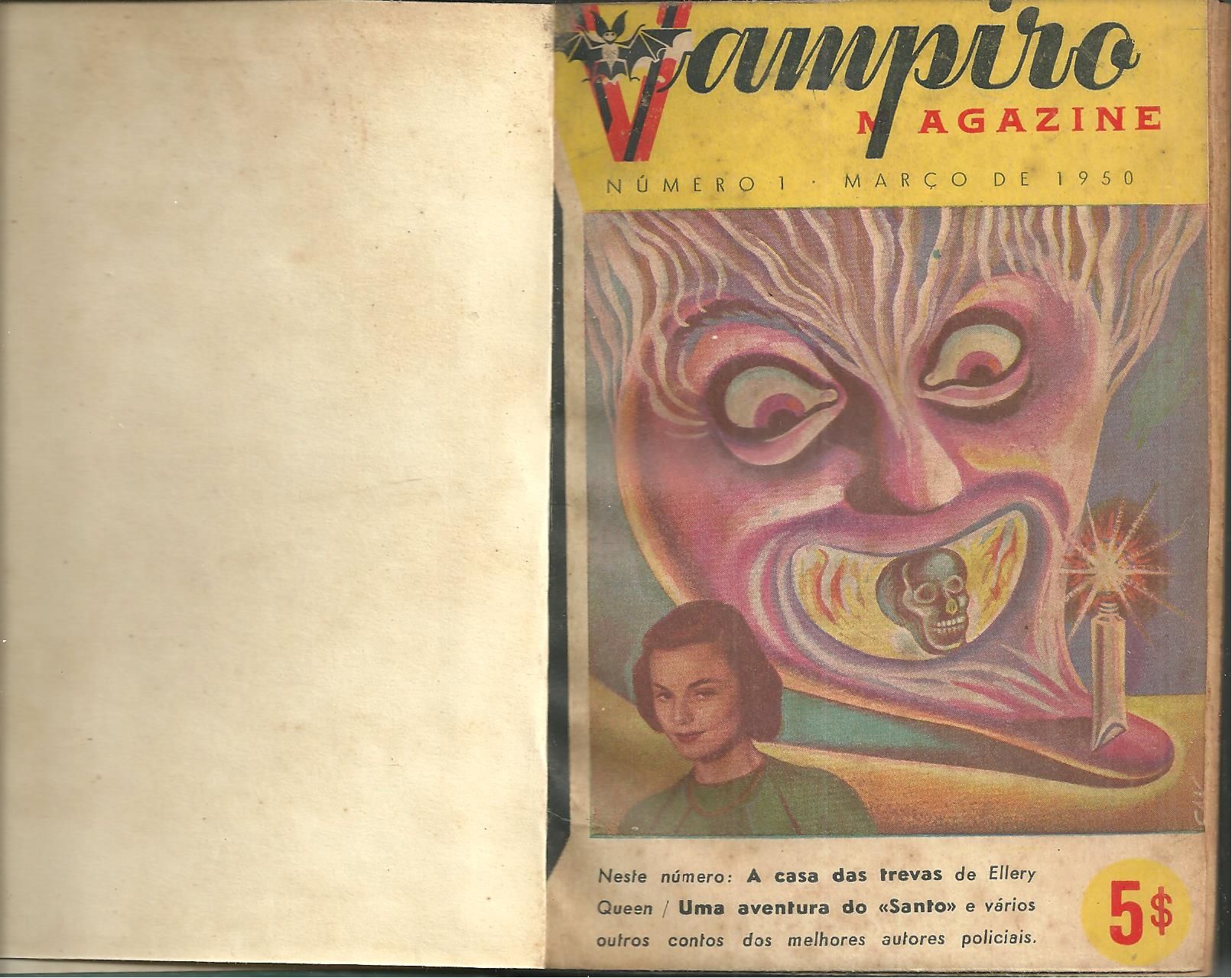 VAMPIRO MAGAZINE. Número 1. Abril de 1950 a Nº 24 Fevereiro de 1952 by ...