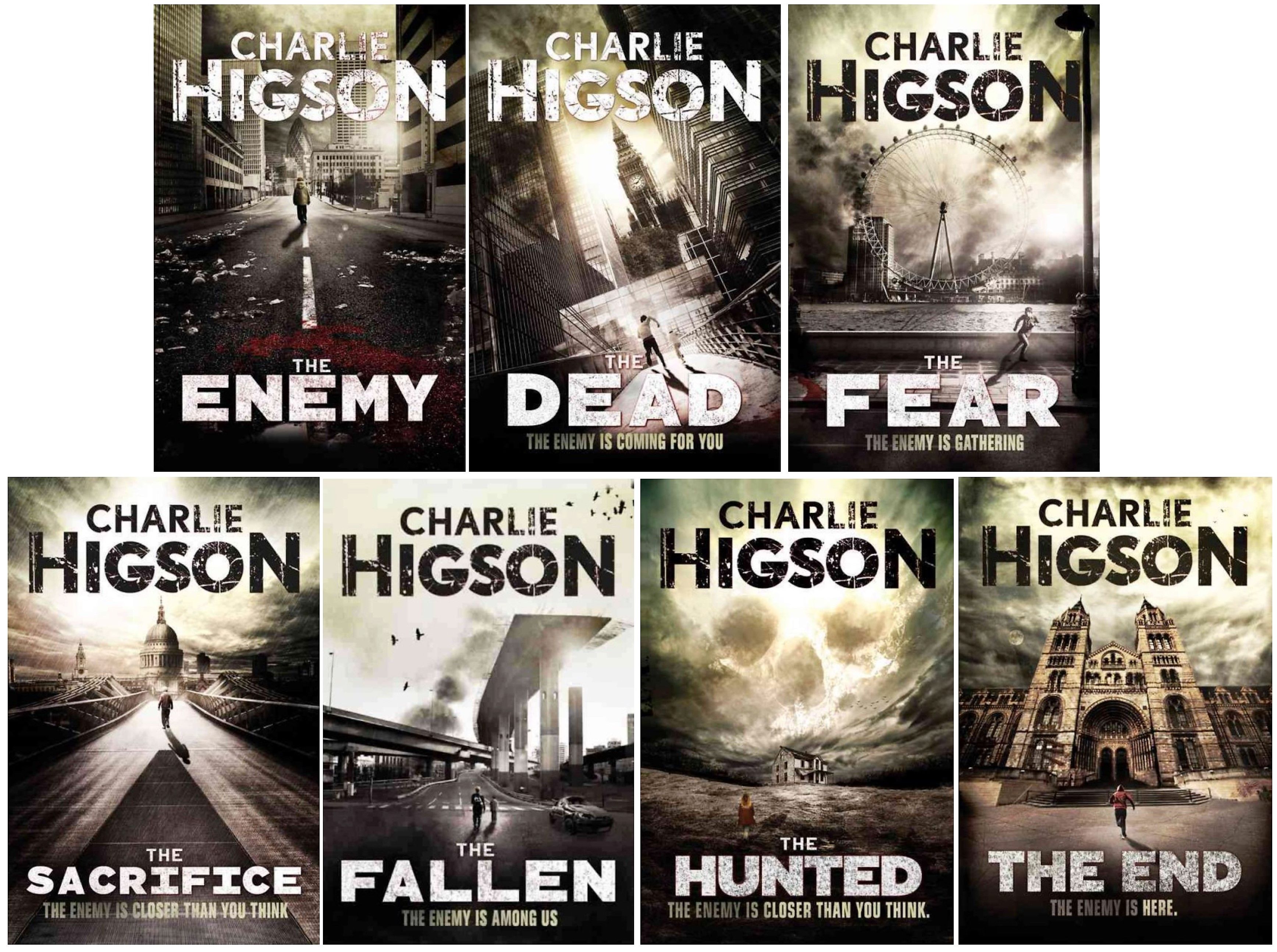 The Enemy Series Collection Set Books 1-7 Paperback Charlie Higson ...