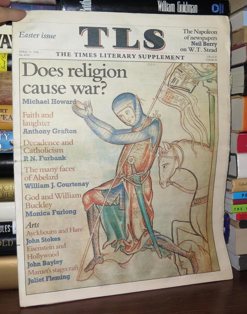 TLS, THE TIMES LITERARY SUPPLEMENT APRIL 10 1998 by Howard, Michael ...