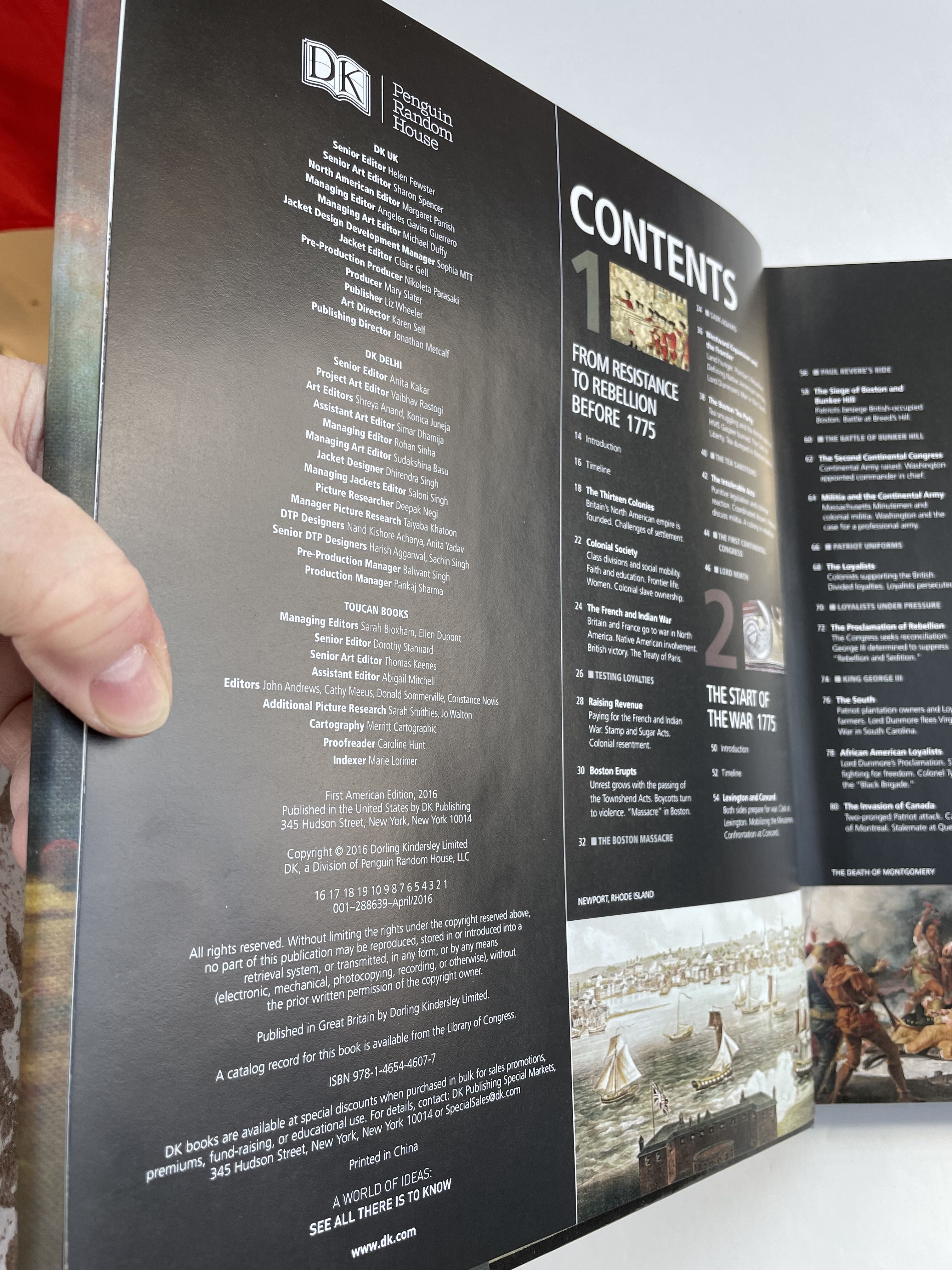 Smithsonian, The American Revolution, A Visual History by DK | Printed ...