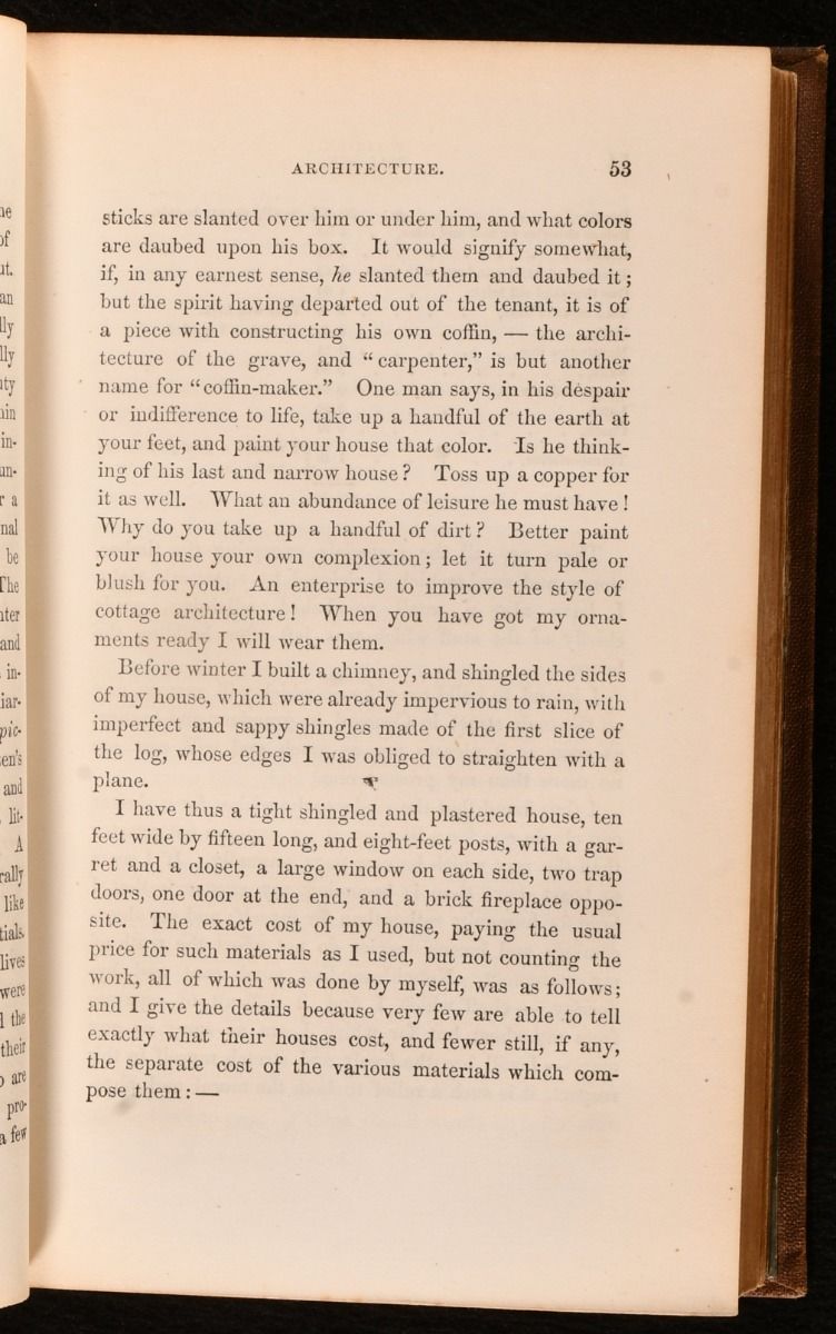 Walden; or, Life in the Woods) by Henry David Thoreau | Cloth | 1865 ...