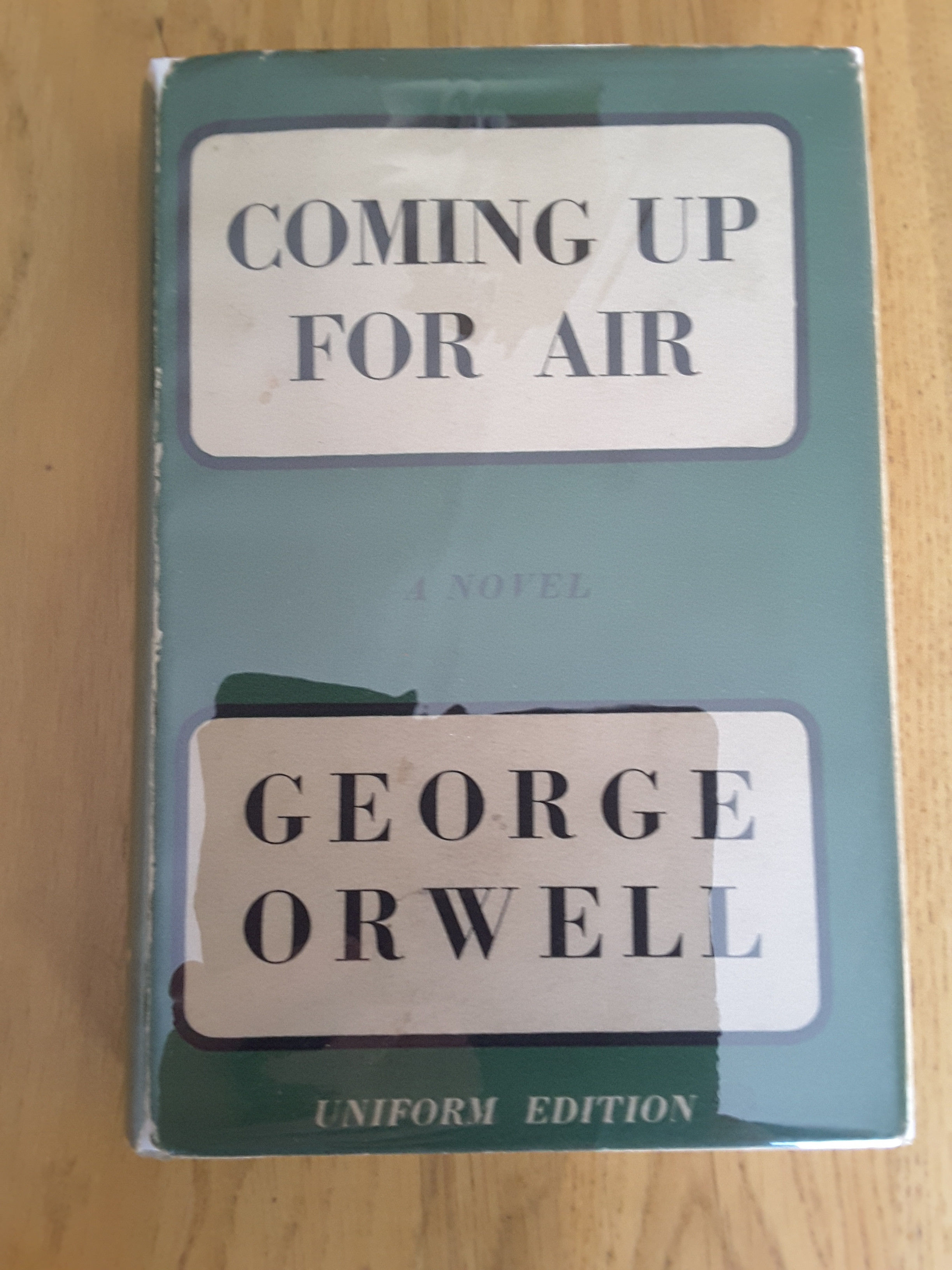 BIBLIO | Coming Up For Air by George Orwell | Tight. | 1948 | Secker ...
