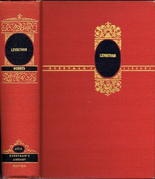 Thomas Hobbes Leviathan Book Cover