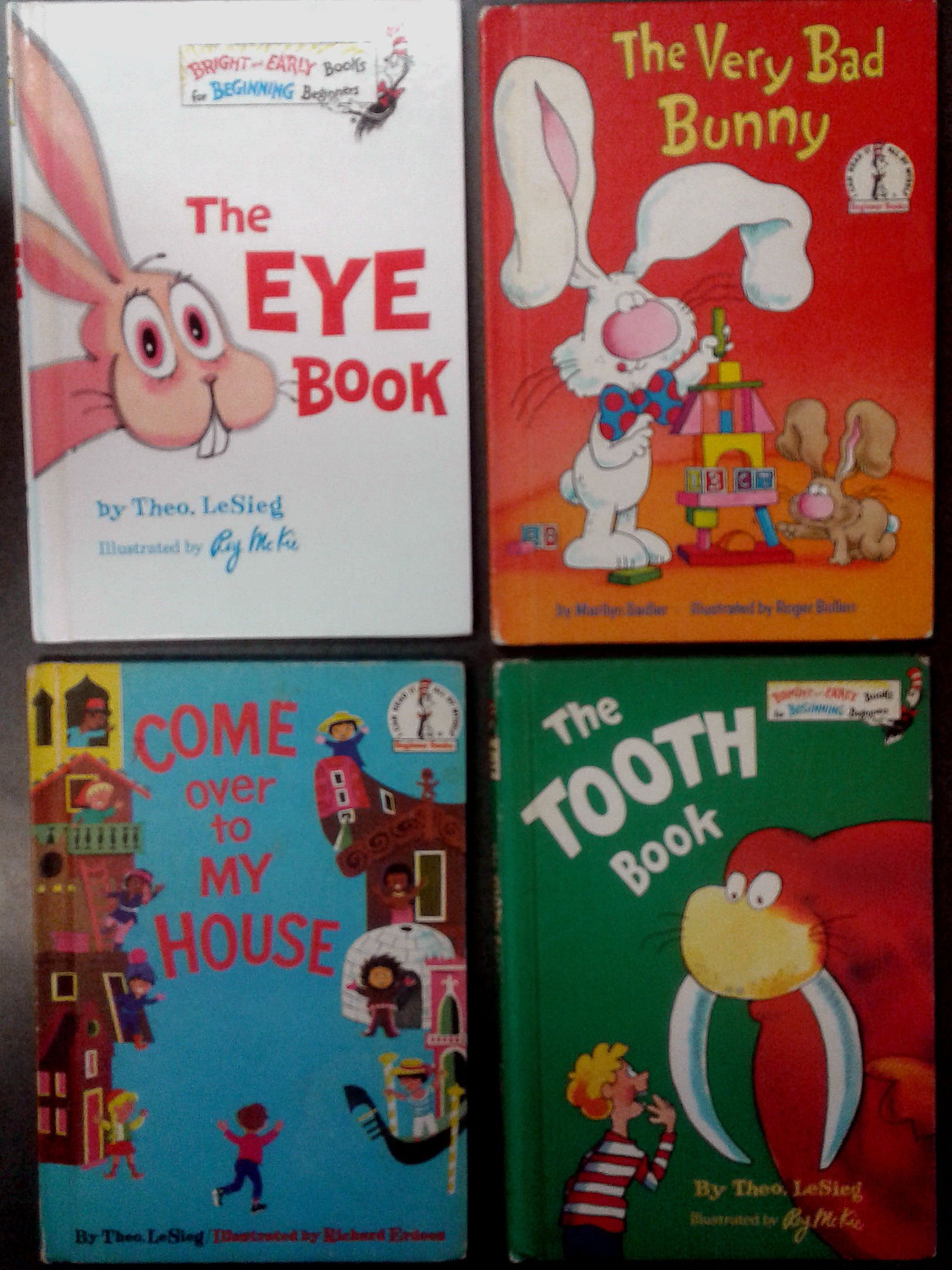 The EYE BOOK By Theo. Le Sieg (DR.SEUSS) Illustrated by Roy McKie ...