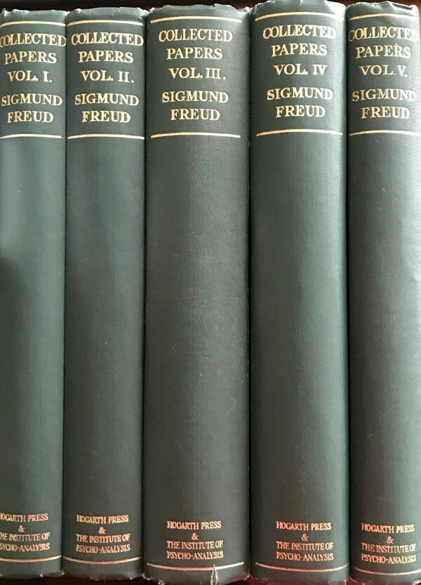 Collected Papers (Five Volumes, Complete) by Freud, Sigmund | Hard ...