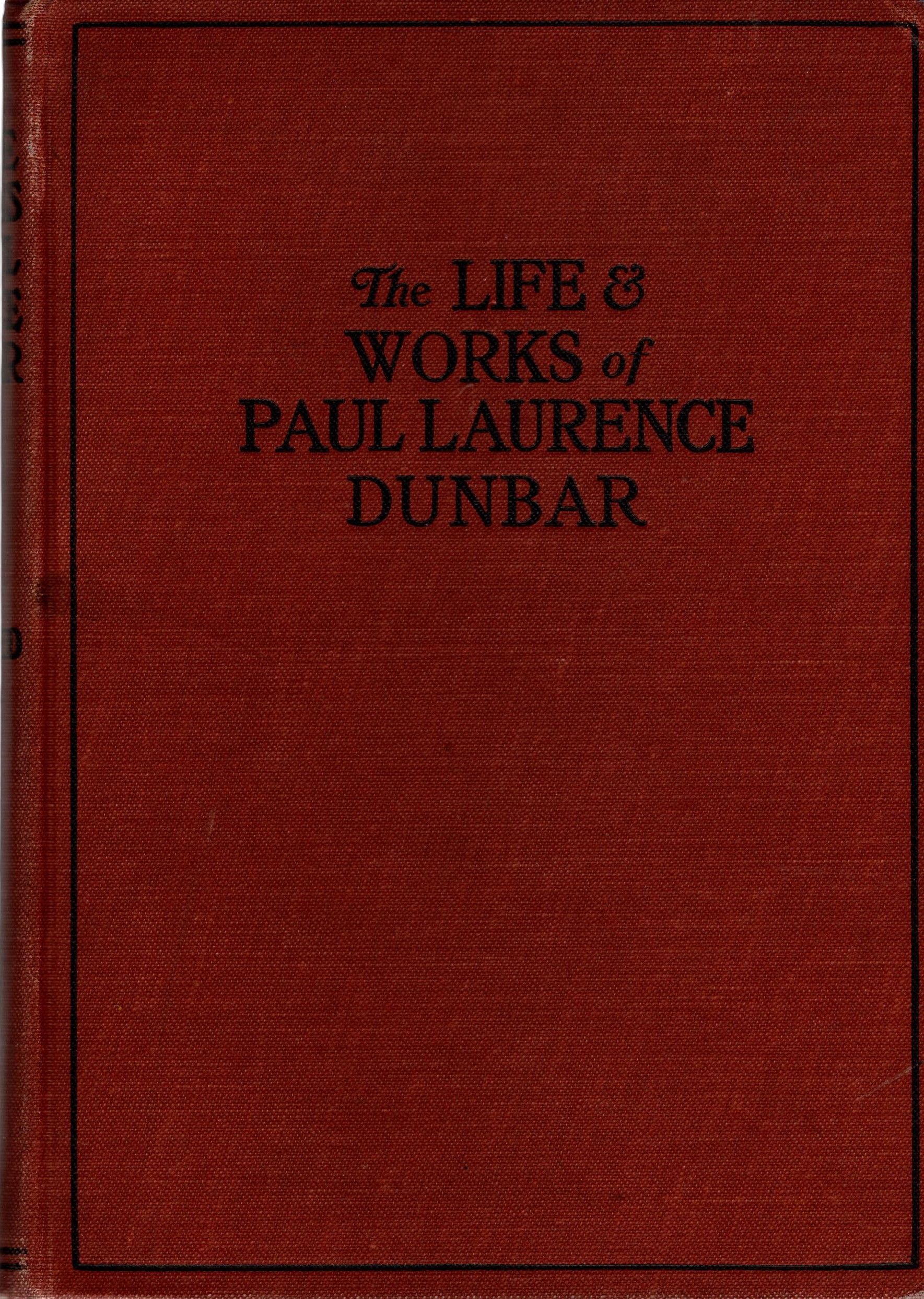 Paul Laurence Dunbar Books