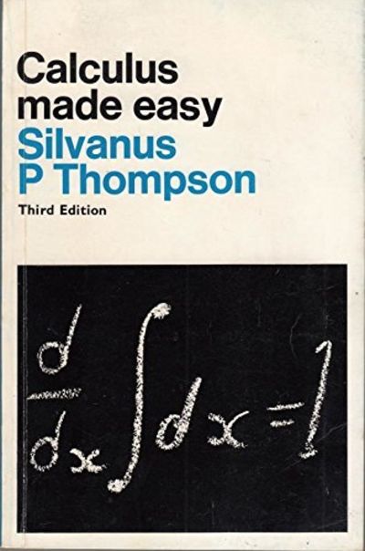 BIBLIO | Calculus Made Easy (Papermacs) by Thompson, S.P | Paperback ...