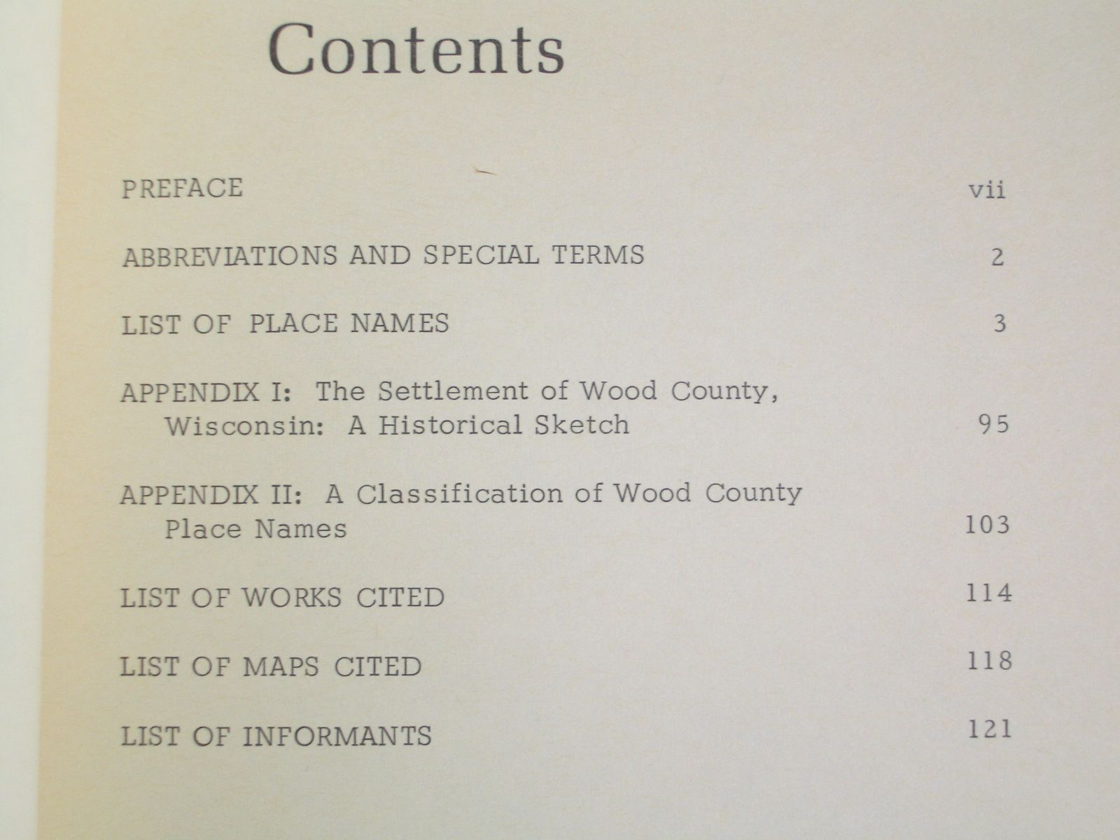 Wood County Place Names by Rudolph, Robert S | Paperback | 1970 ...