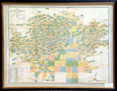 Map of Mining Claims Butte and Vicinity, Montana by Joseph Harper and ...