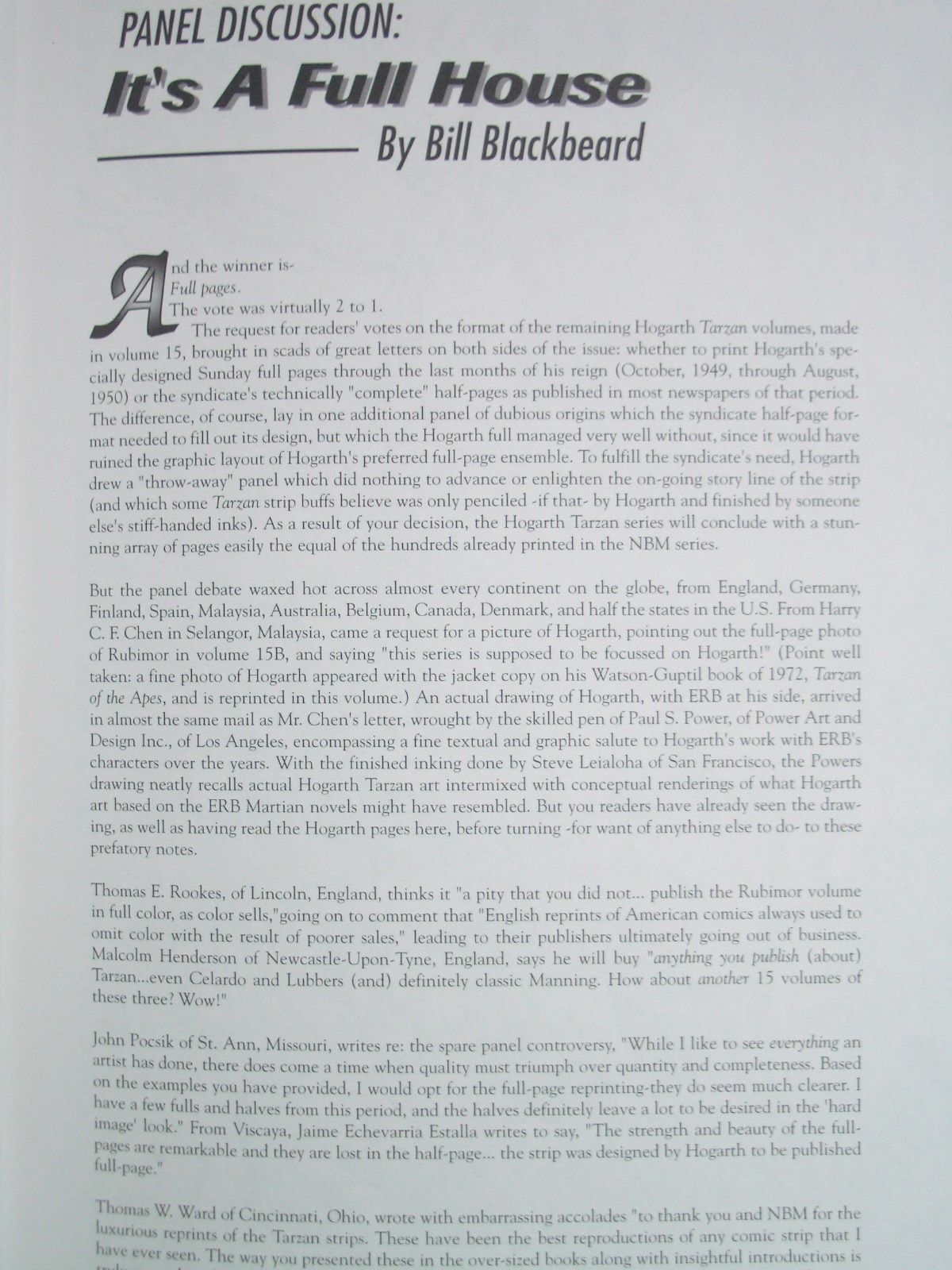 Edgar Rice Burroughs' Tarzan In Color 1 2 3 4 5 6 7 8 9 10 11 12 13 14 ...