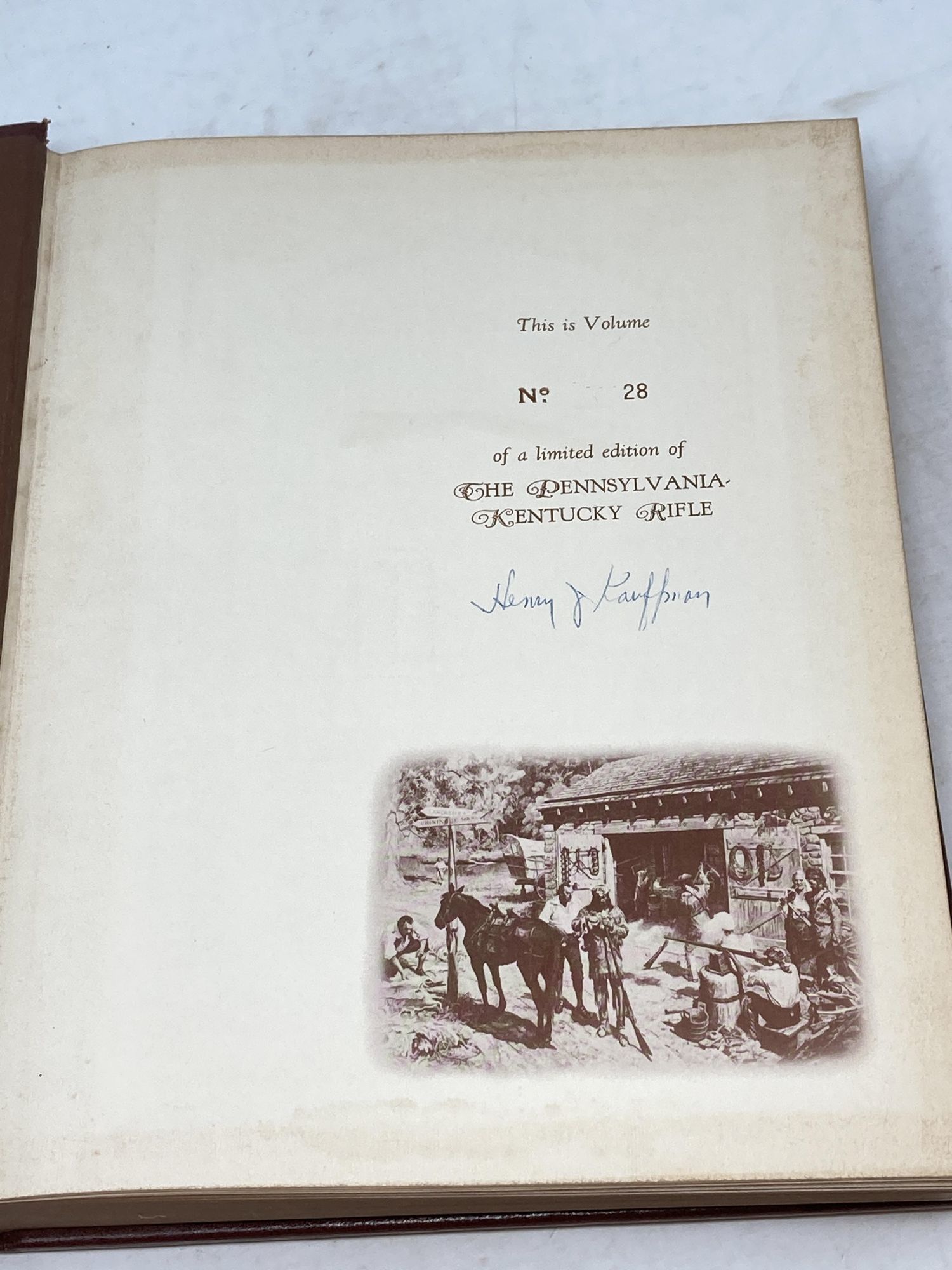 BIBLIO | THE PENNSYLVANIA KENTUCKY RIFLE (SIGNED) by Kauffman, Henry J ...