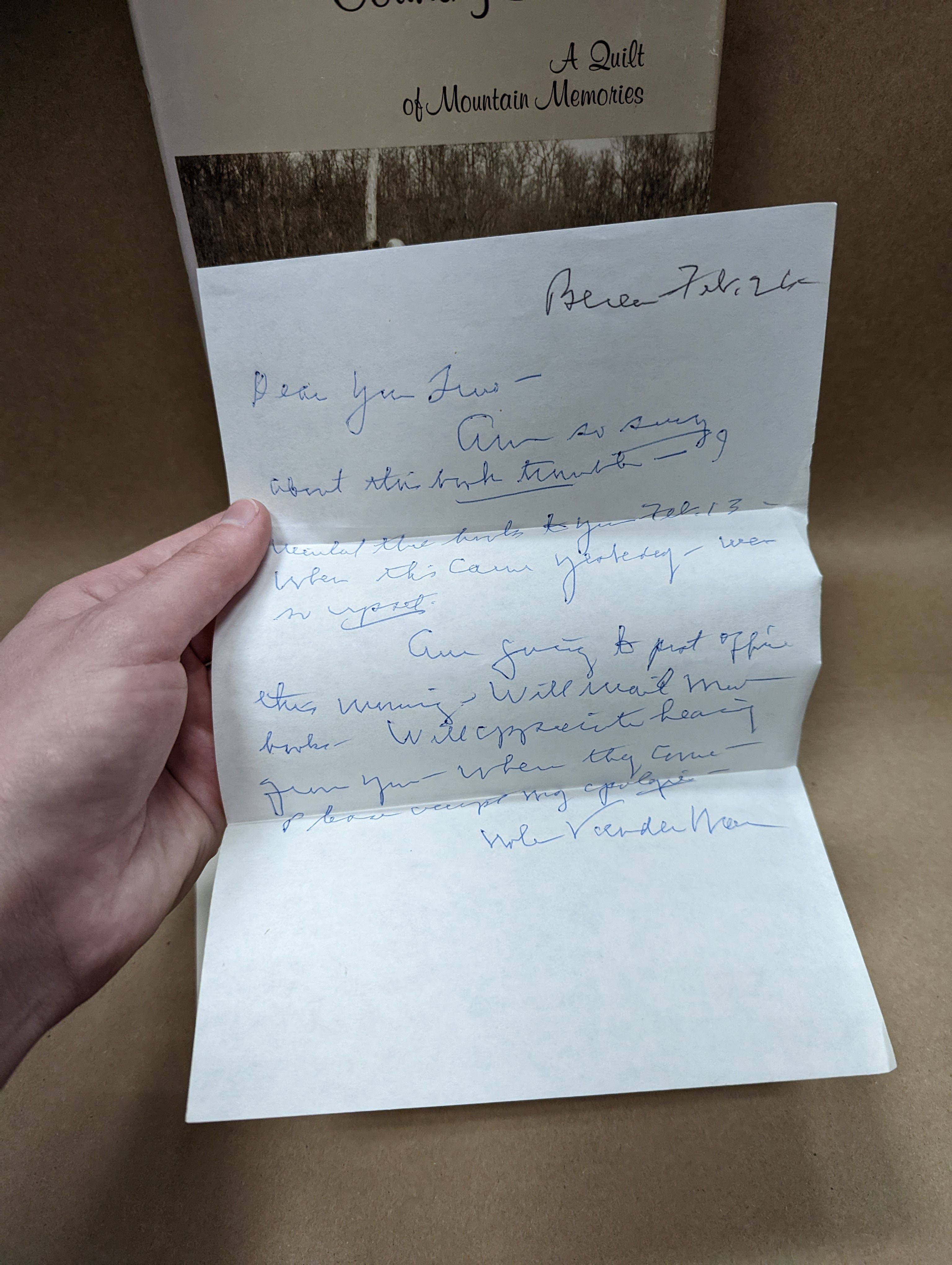 The Tired Country Smiles by Nola Pease VanderMeer - Hardcover - Signed ...