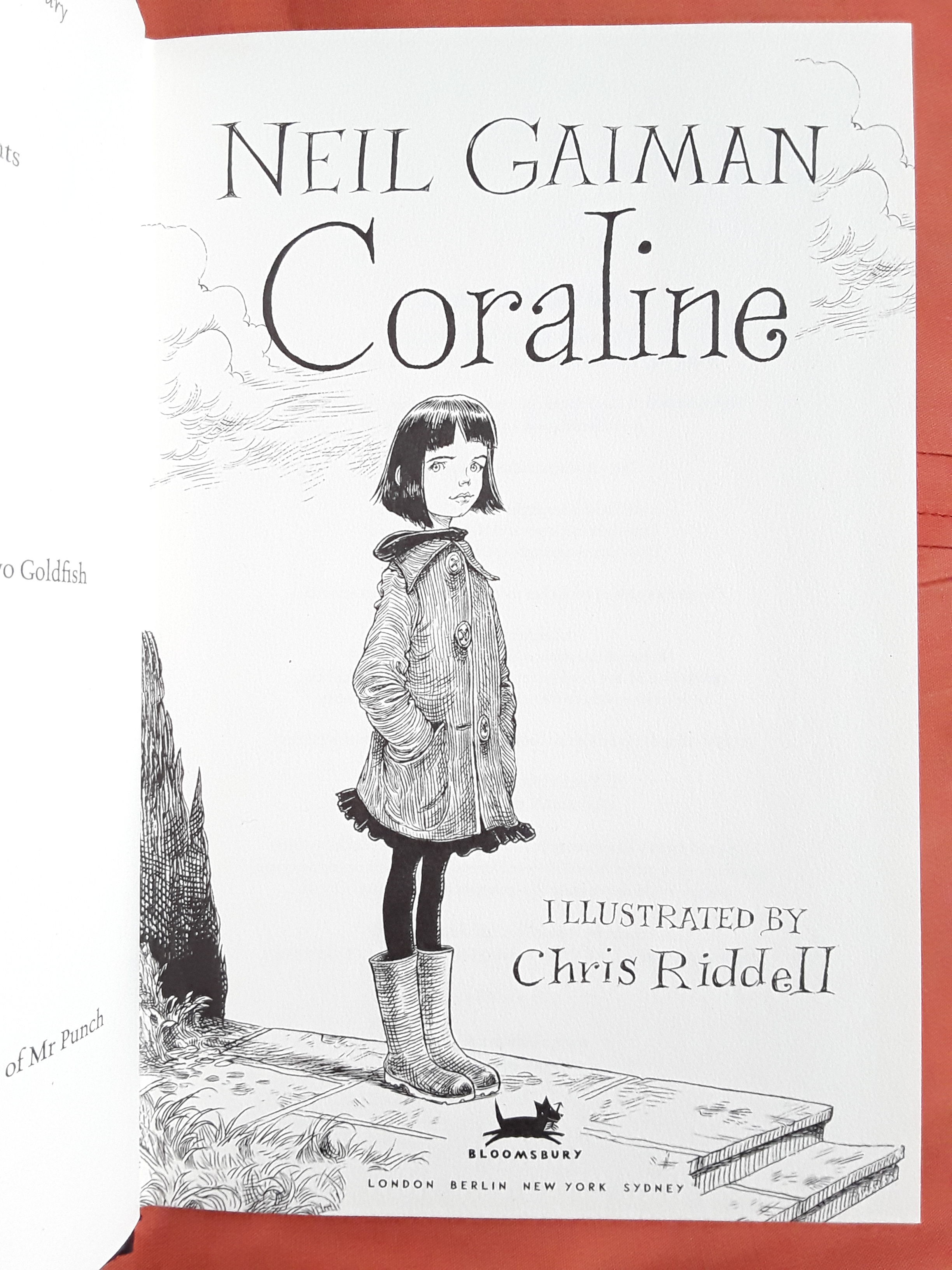 Neil Gaiman Illustrations Coraline