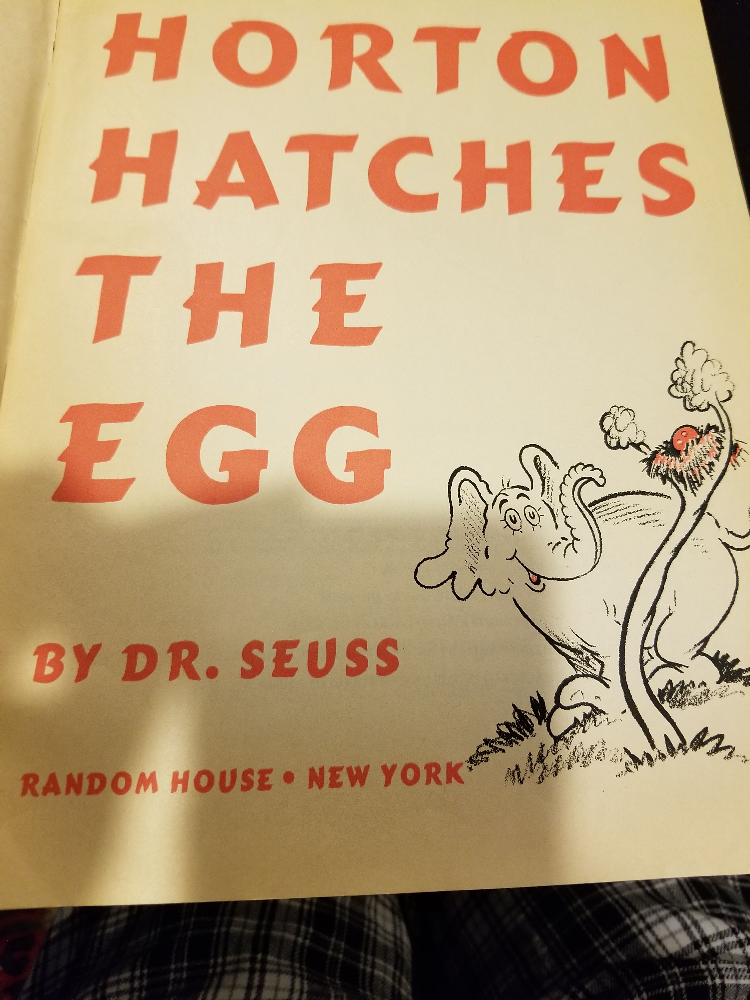 Horton Hatches The Egg Book