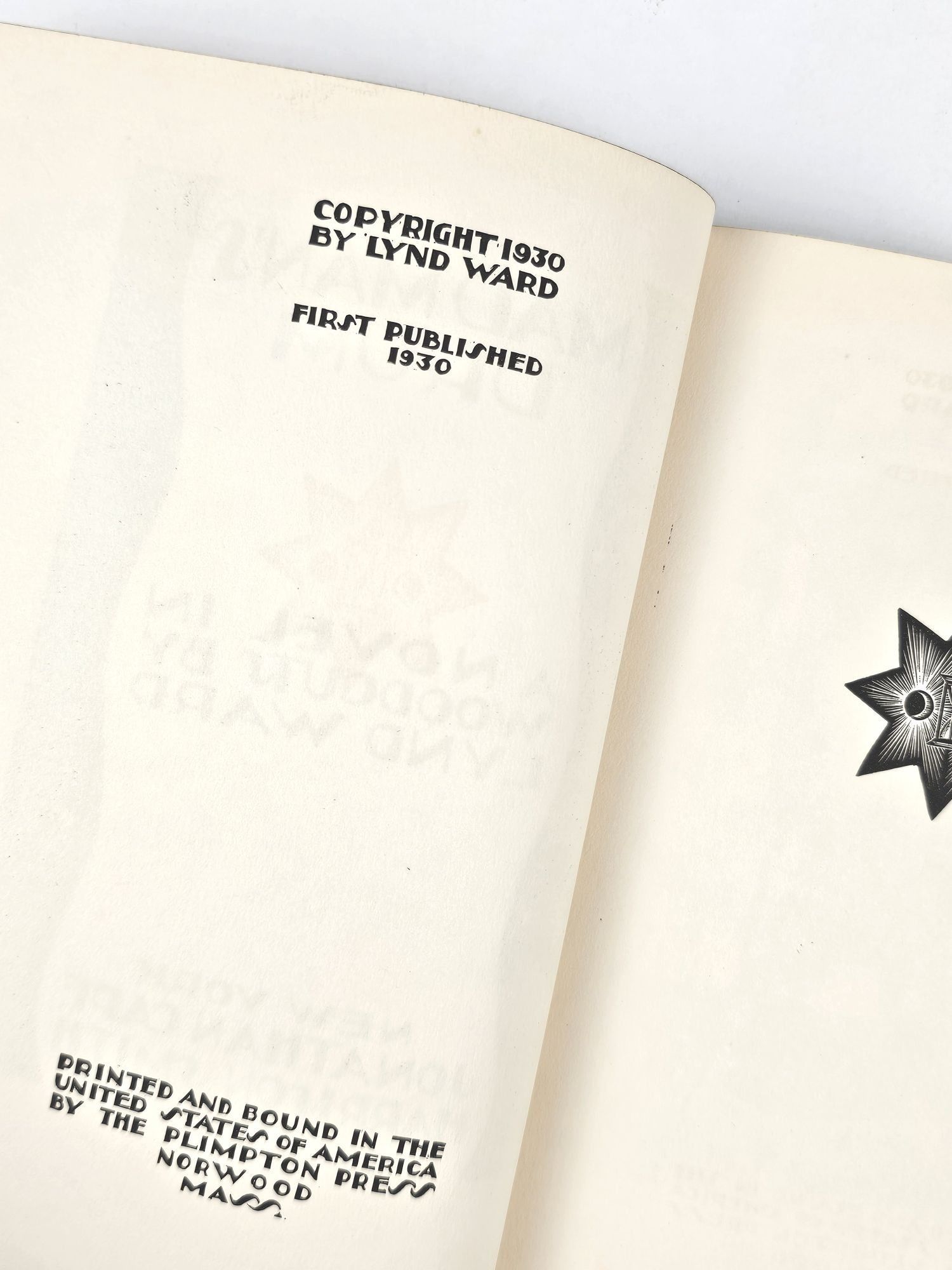 Madman's Drum: A Novel in Woodcuts [Mad Man's Drum] by Ward, Lynd (1905 ...