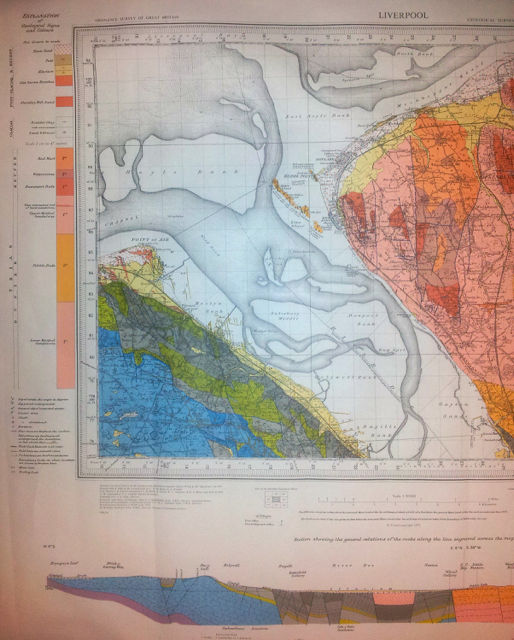BIBLIO | Sheet 96 (Liverpool), solid by Geological Survey of England ...