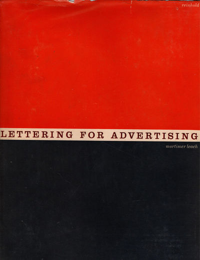 Lettering for Advertising by Leach, Mortimer - 1956