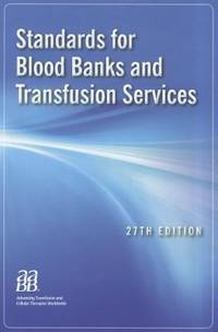 Standards For Blood Banks by Aabb (4 items) - Biblio