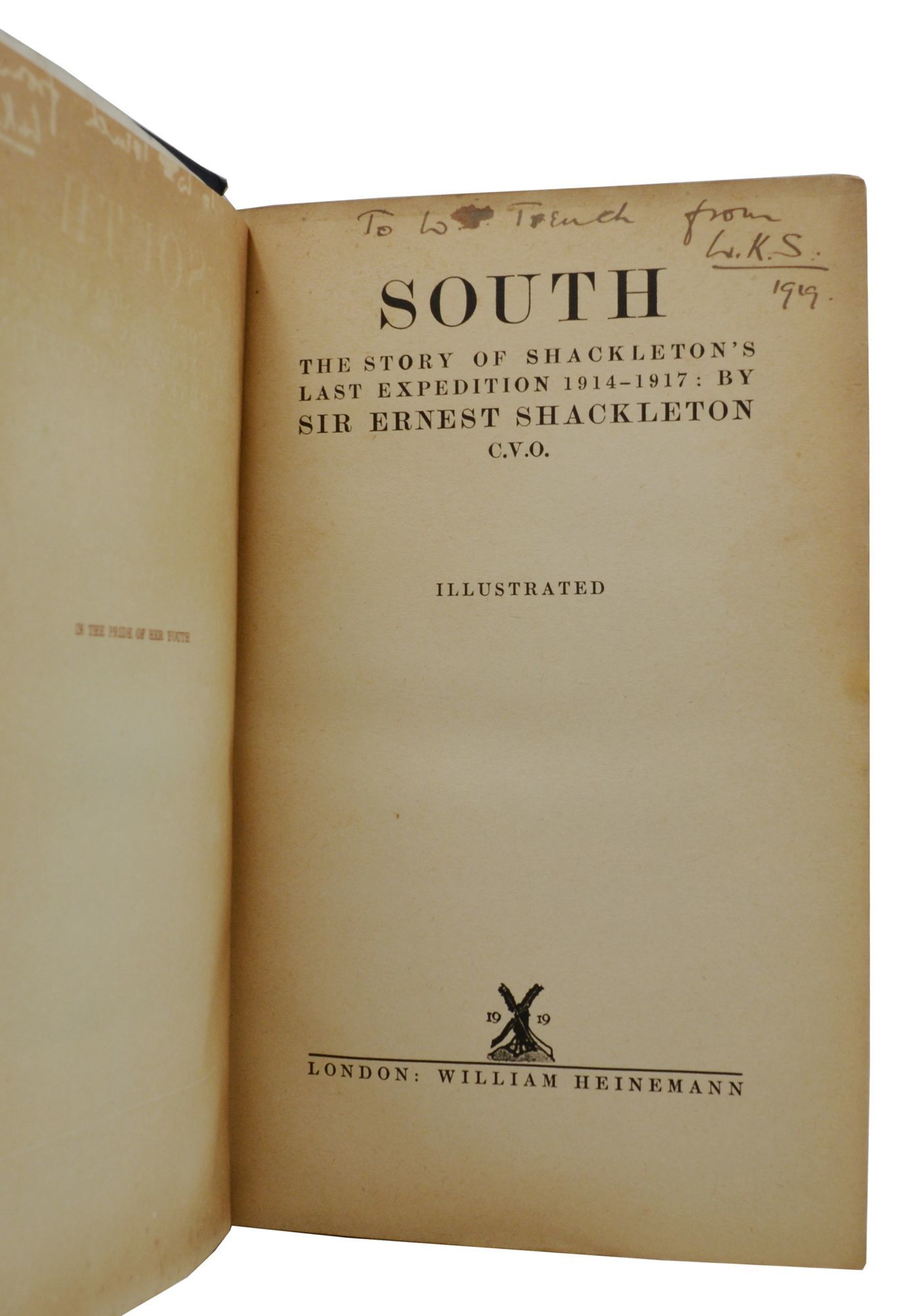 BIBLIO | South: The Story of Shackleton's Last Expedition, 1914-1917 by ...