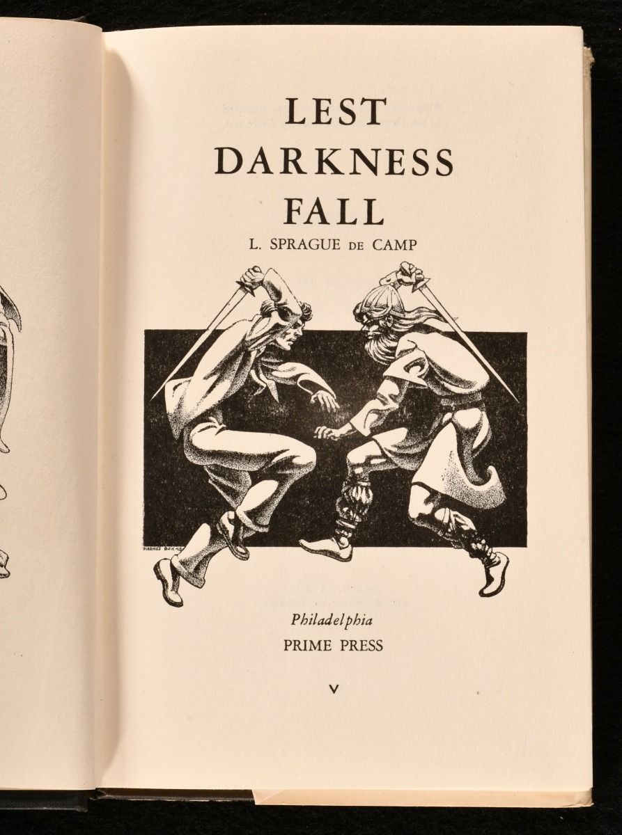 Lest Darkness Fall Lest Darkness Fall L. Sprague De Camp 1975