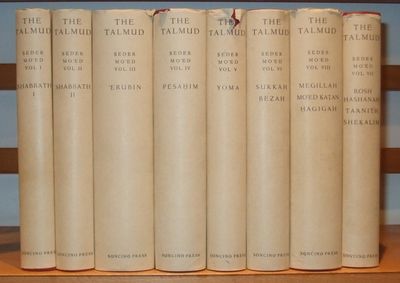 The Babylonian Talmud Seder Mo'ed [ Complete in 8 Volumes ] by Isidore ...