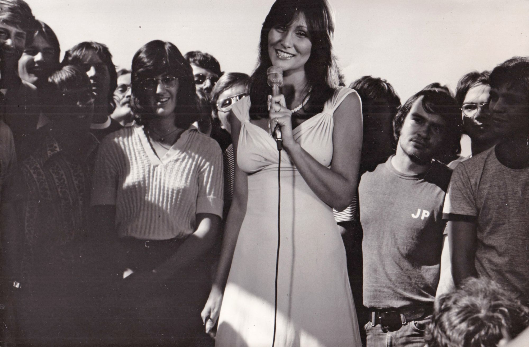 Linda Lovelace For President Two Original Photographs Of Linda Lovelace From The 1975 Film By