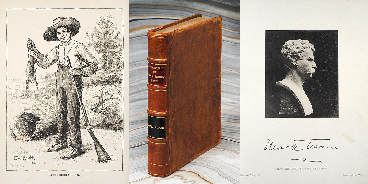 The Adventures of Huckleberry Finn (Tom Sawyer’s Comrade)...by Mark ...