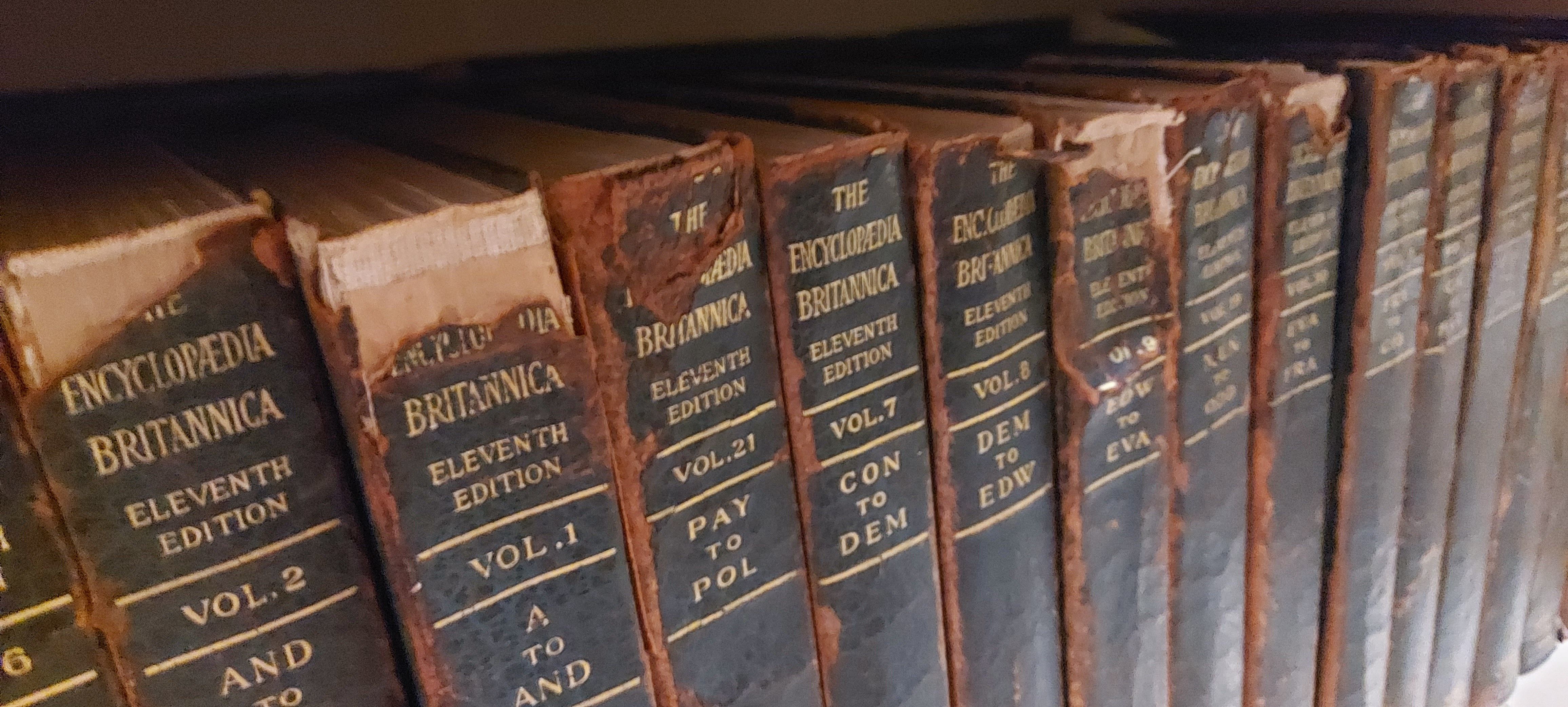 The Encyclopaedia Britannica, 11Th Edition, Handy Volume Issue, 29 ...