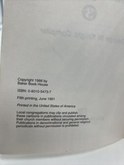 Instant Cartoons for Church Newsletters by George w. Knight - Paperback ...