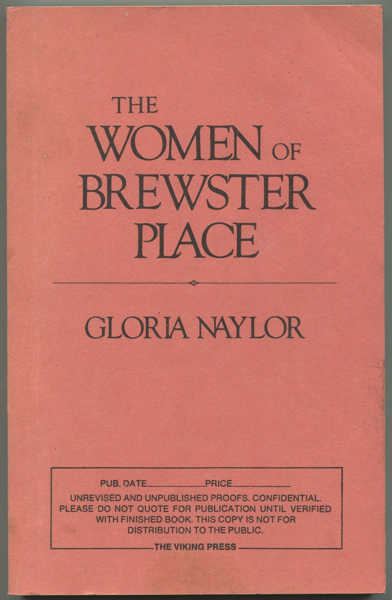The Women Of Brewster Place Book