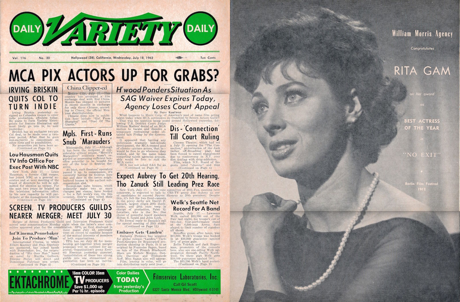 Daily Variety Magazine