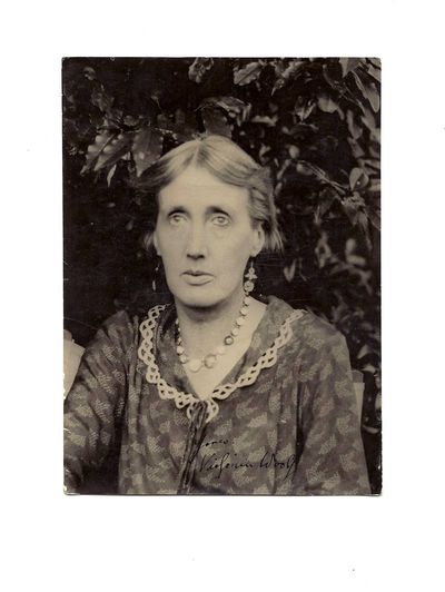 Signed Photograph, Circa 1933 by Woolf, Virginia | 1933 | N.p. n.d. [c ...
