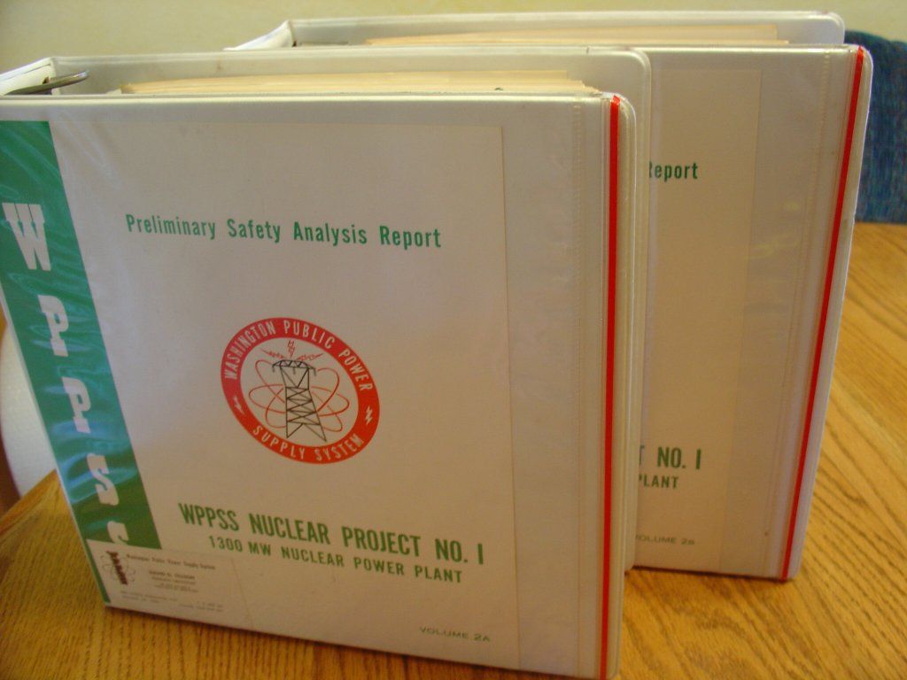 Preliminary Safety Analysis Report WPPSS Nuclear Project No. 1 - 1300 ...