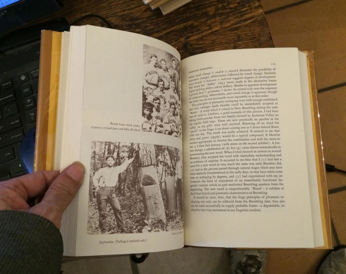 Boontling: An American Lingo. With a Dictionary of Boontling by Adams ...