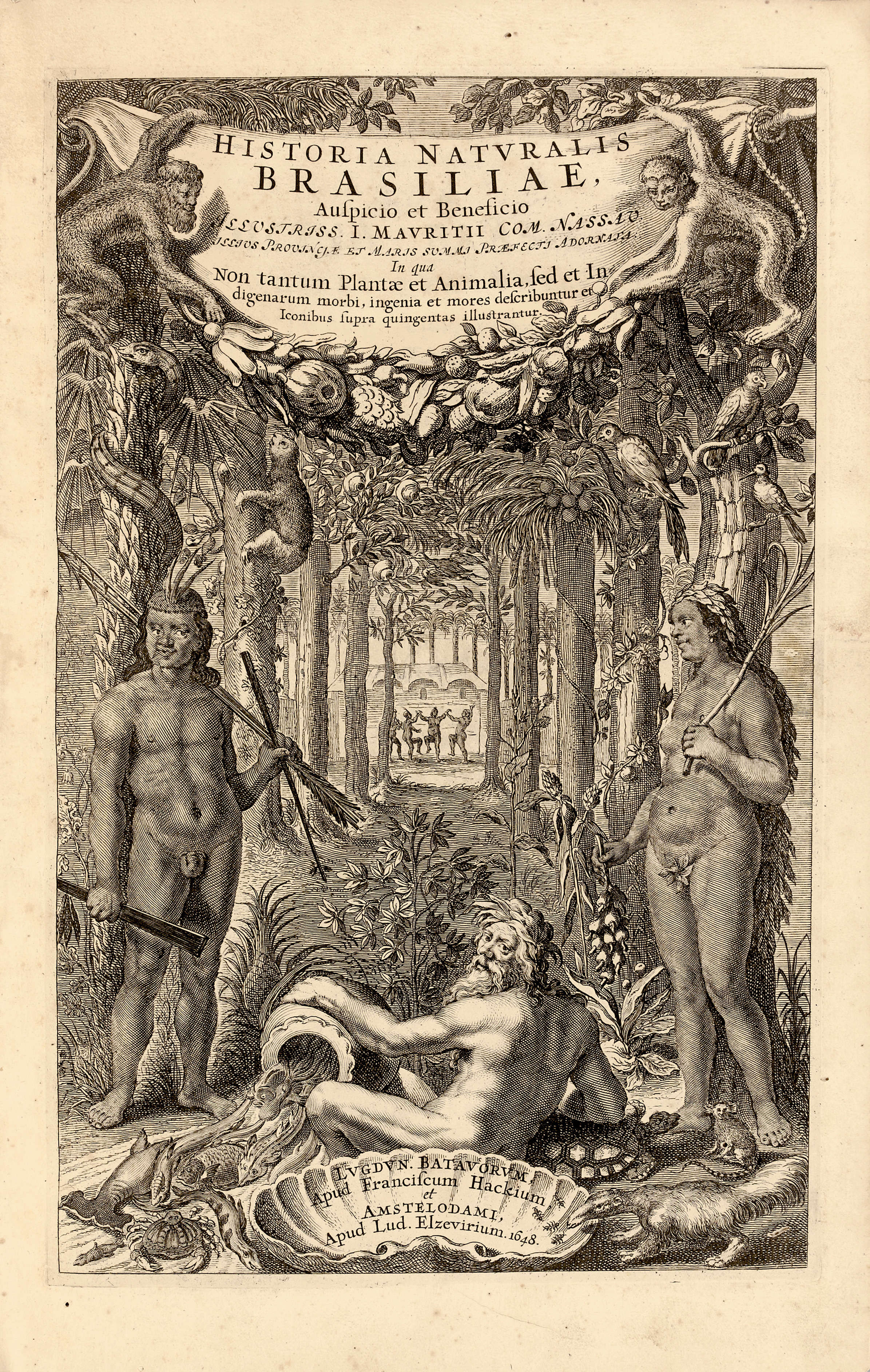 Historia naturalis Brasiliae, Auspicio et Beneficio Illustriss. I ...