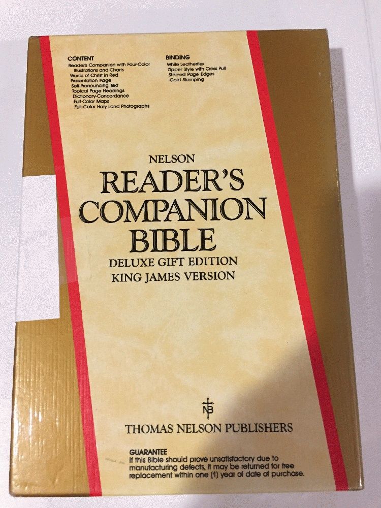 White Holy Bible Cover