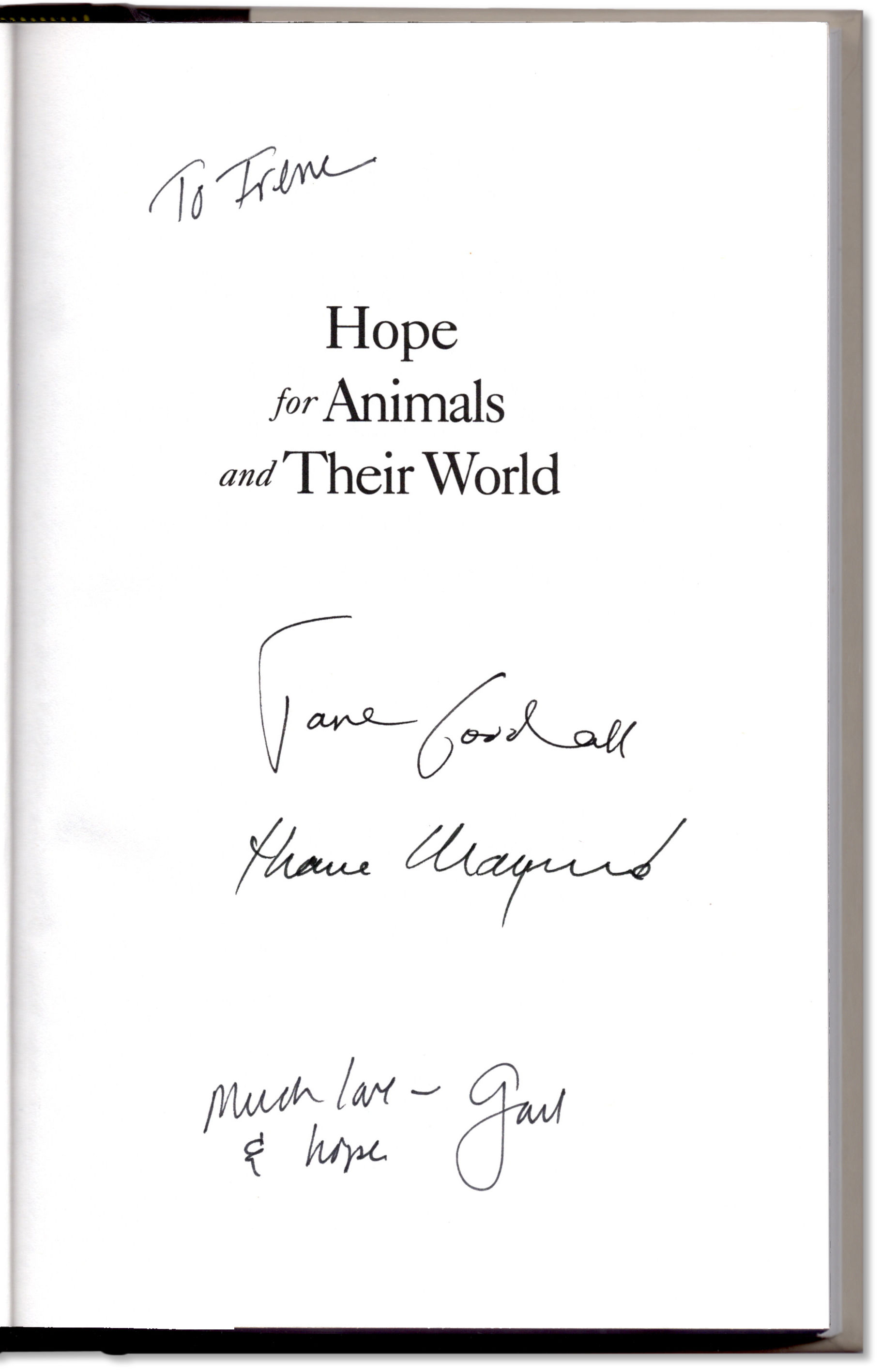 Hope for Animals and Their World: How Endangered Species are Being ...