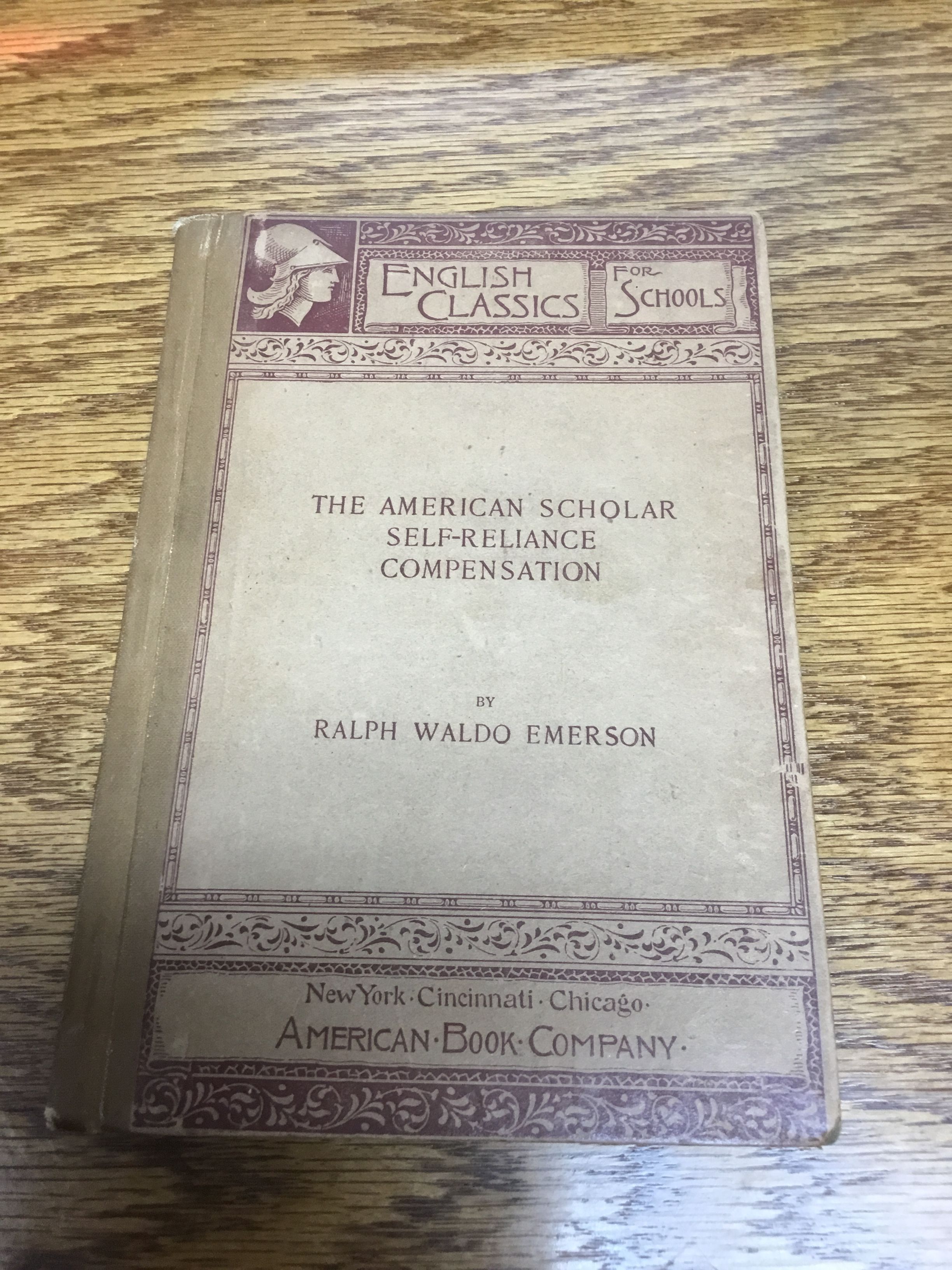 Ralph Waldo Emerson The American Scholar
