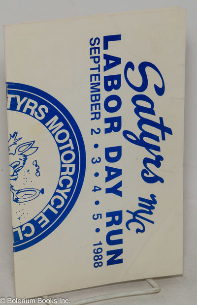 Satyrs M/C Badger Flat '88: Wonderland [program] by Satyrs Motorcycle ...