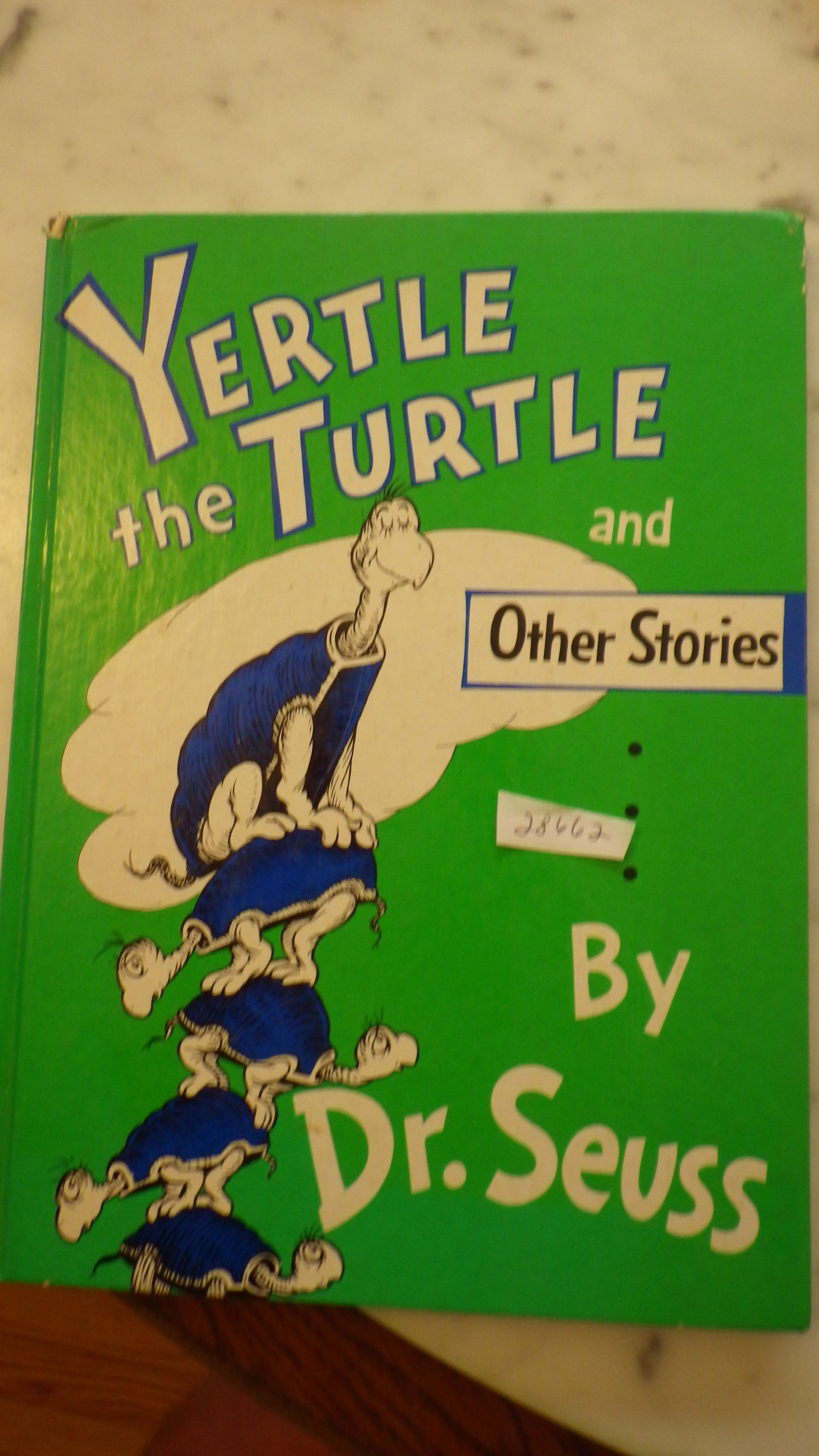 Dr. Seuss Yertle the Turtle & Other Stories. ,SIGNED in Red Ink by DR ...