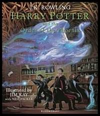 Harry Potter and the Order of the Phoenix Illustrated Edition by Rowling J.K Original Hardcover 9781408845684 BIBLIO