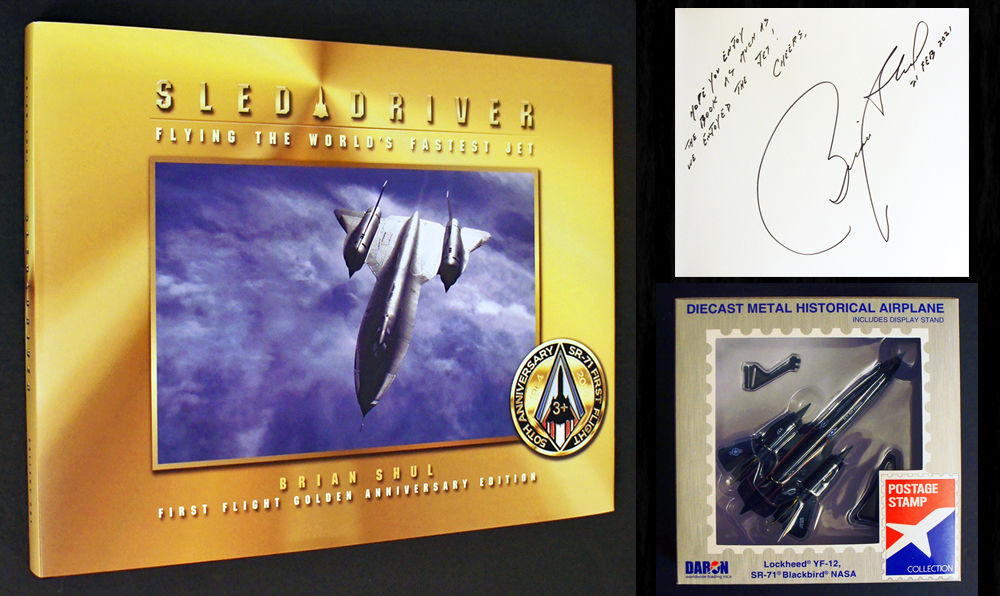 Sled Driver (Signed Gold Ed + Bonus SR-71 Model, NOT Personalized) | Biblio